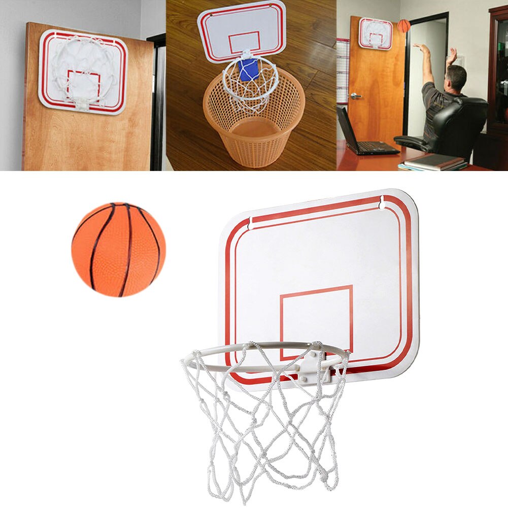 Mini Plastic Indoor Basketball Hoop Over Door Wall... – Grandado