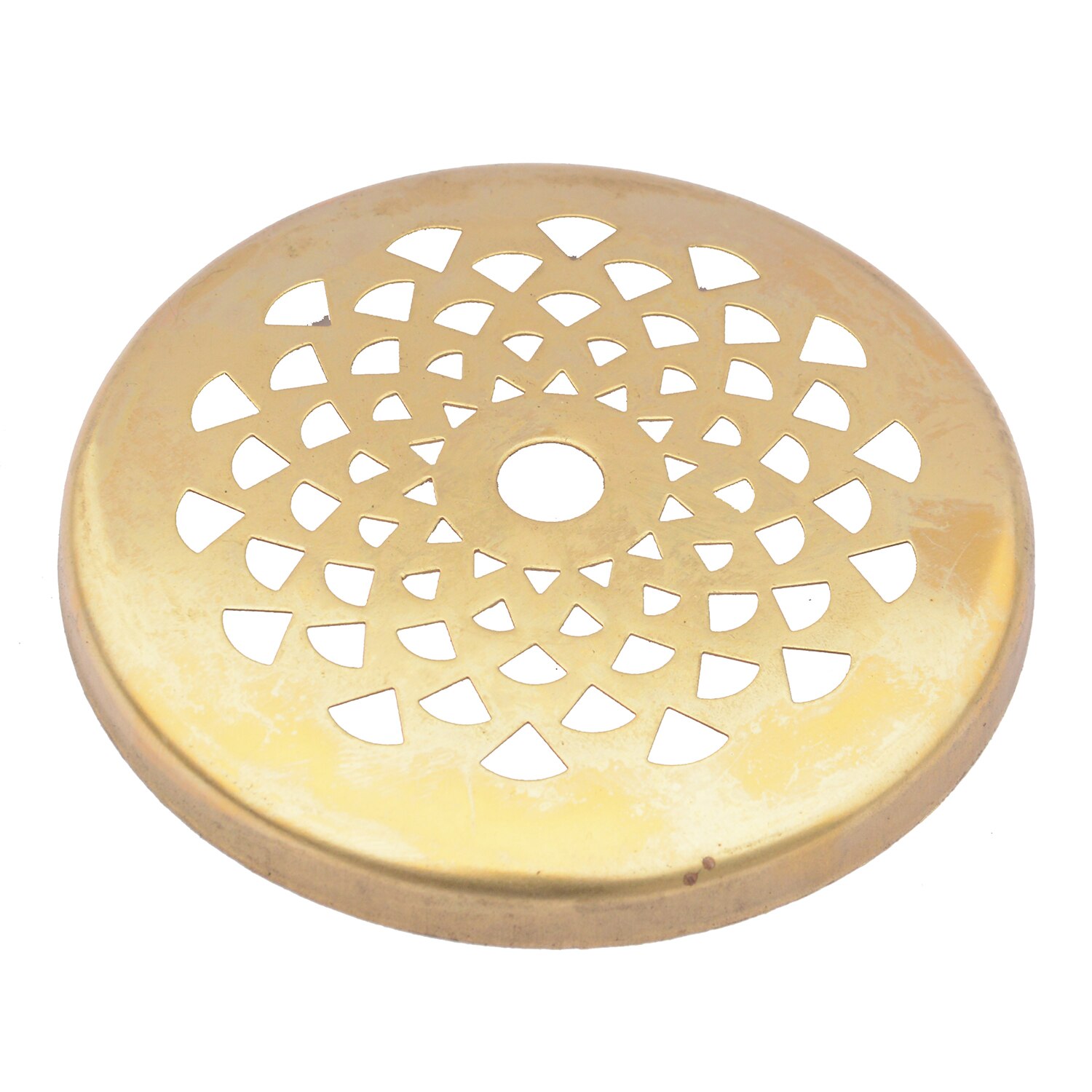 Perforated Flat Brass Vase Cap for Lamp-Unfiished ... – Grandado