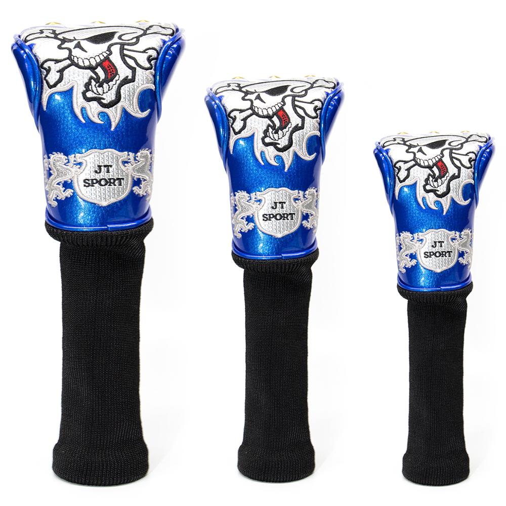 Golf Club Headcover Blue Skull Driver Wood Head Co... – Vicedeal