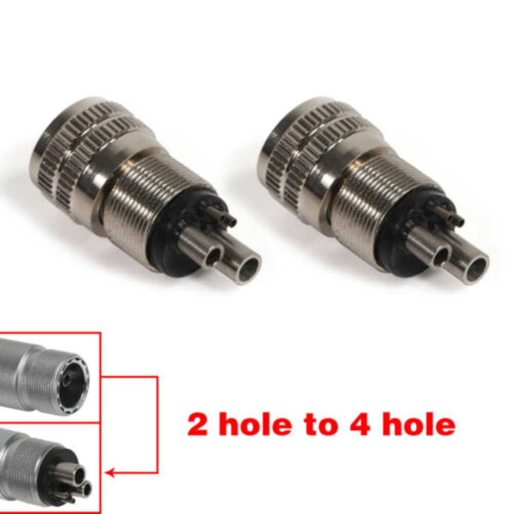 NSK Type Dental 2 to 4/4 to 2Hole Quick Coupler Ad... – Grandado