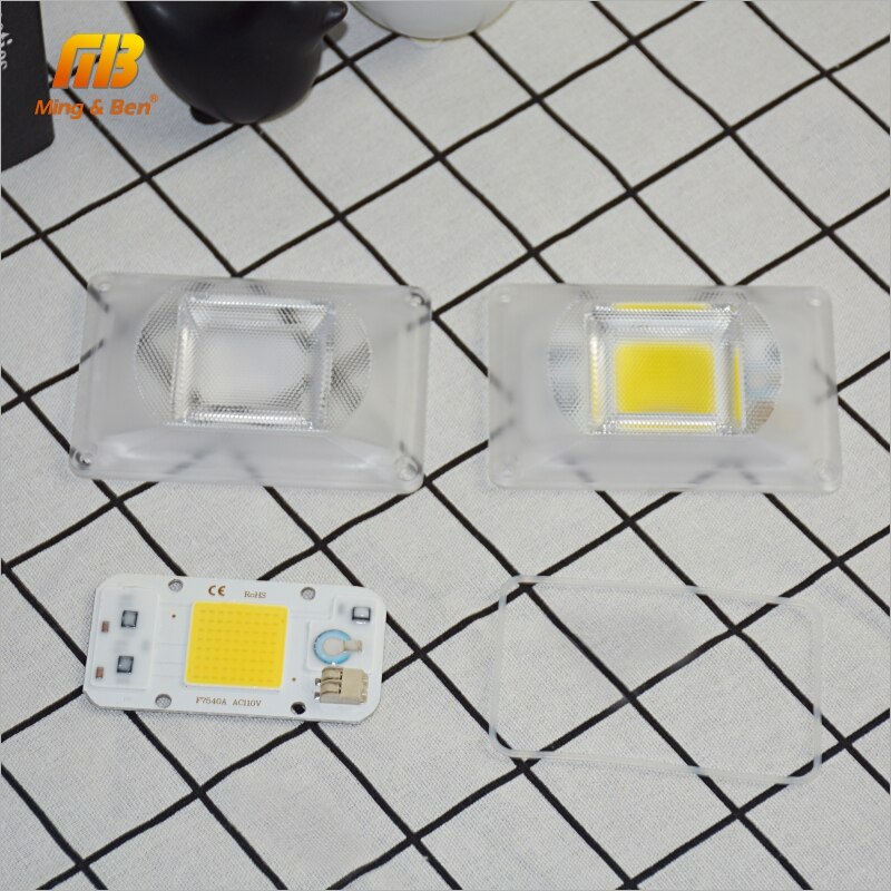 DIY LED COB Chip Lens Reflector 47*77mm Lampenkap ... – Vicedeal