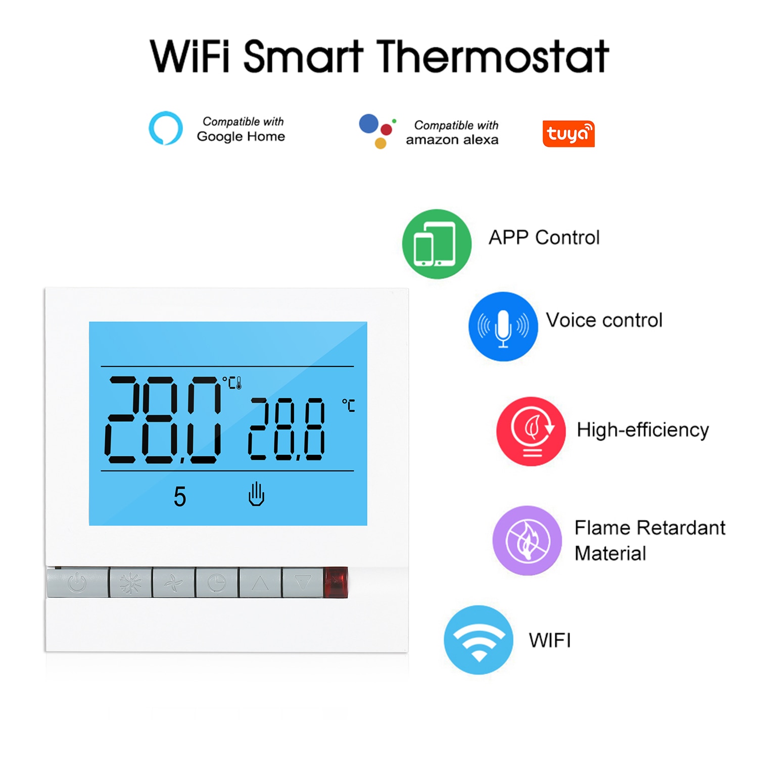 Tuya WiFi Smart Water Heating Thermostat Programma... – Grandado