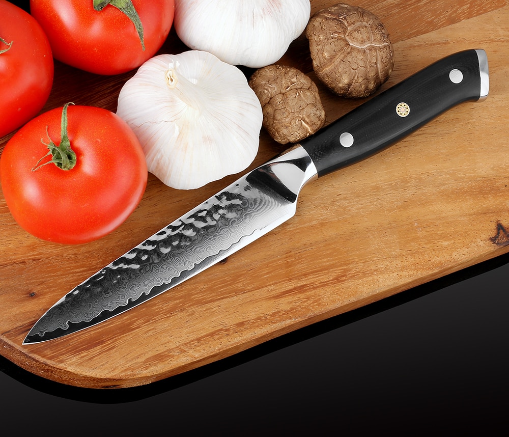 XITUO 5 inch Utility Vleesmes 67 Lagen Japanse Dam... – LovingPrices