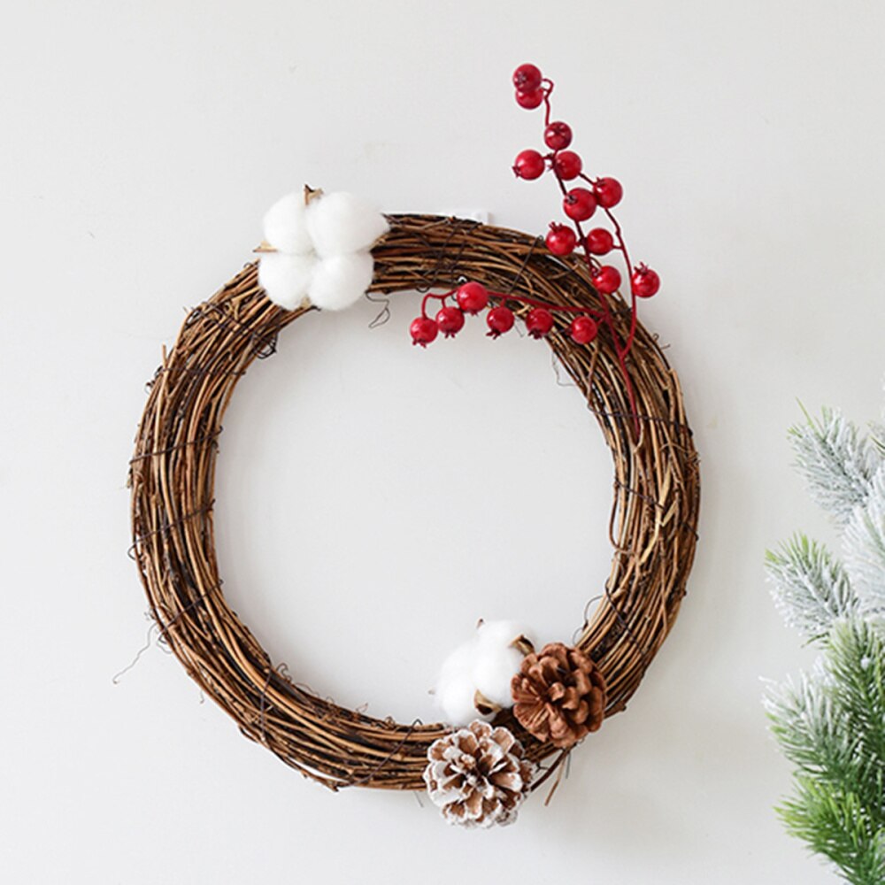 2pcs DIY Decorative Natural Rustic Dried Rattan Wr... – Grandado