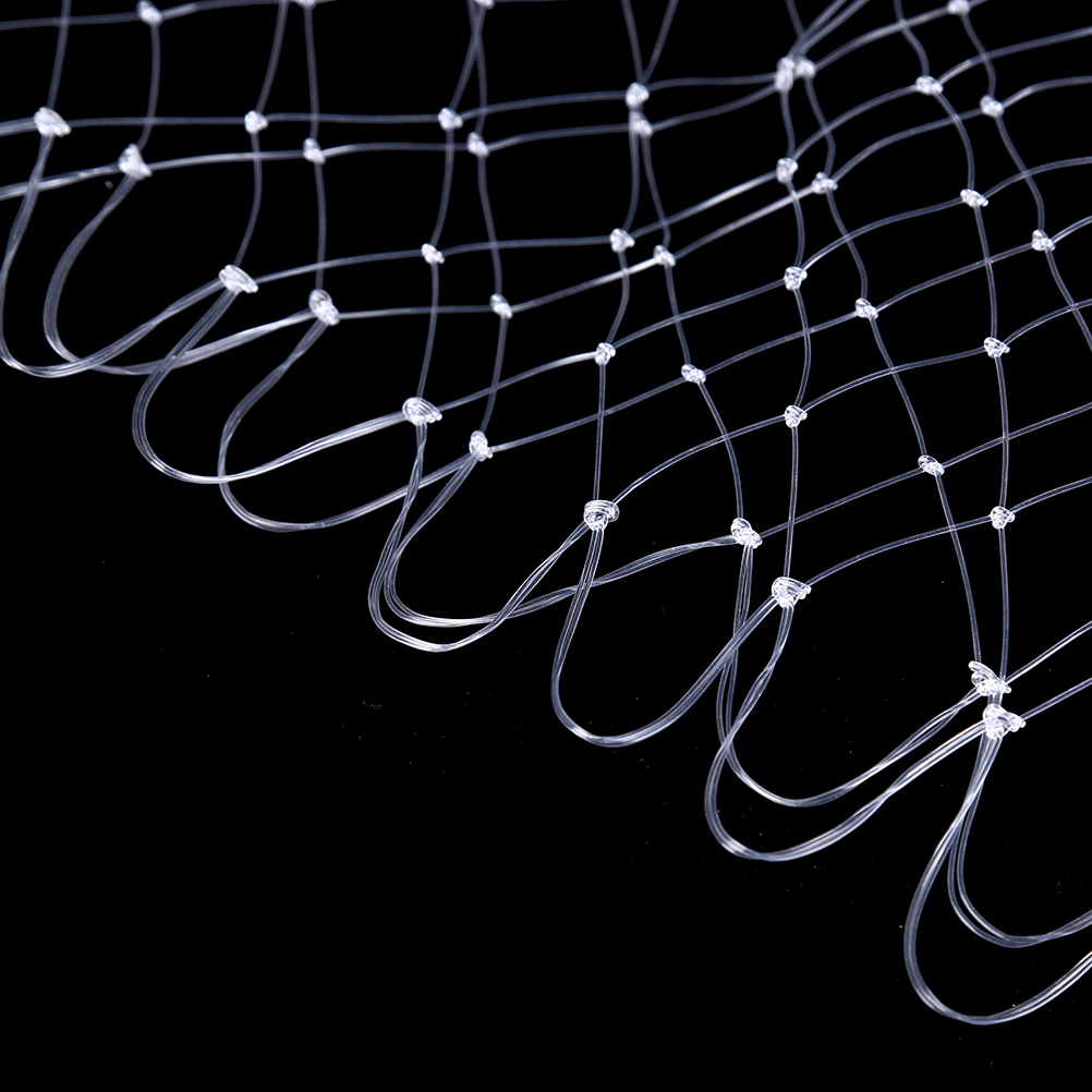 1 Pc Rhombus Mesh Hole Net Collapsible Fishing Too... – Grandado