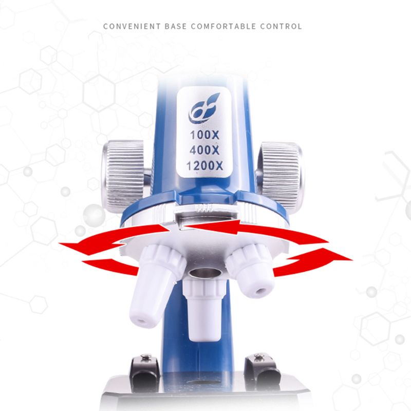 Biological microscope 1pc 100X-1200X Educational S... – Grandado