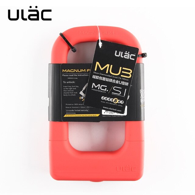 Ulac U Lock Fietsslot 5 Niveau Beveiliging Anti-Di... – Vicedeal