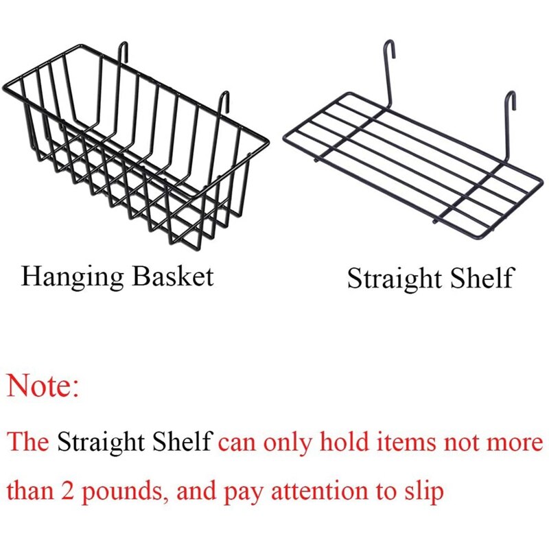 2 stück Hängenden Korb Gerade Regal Blumentopf Dis... – Vicedeal