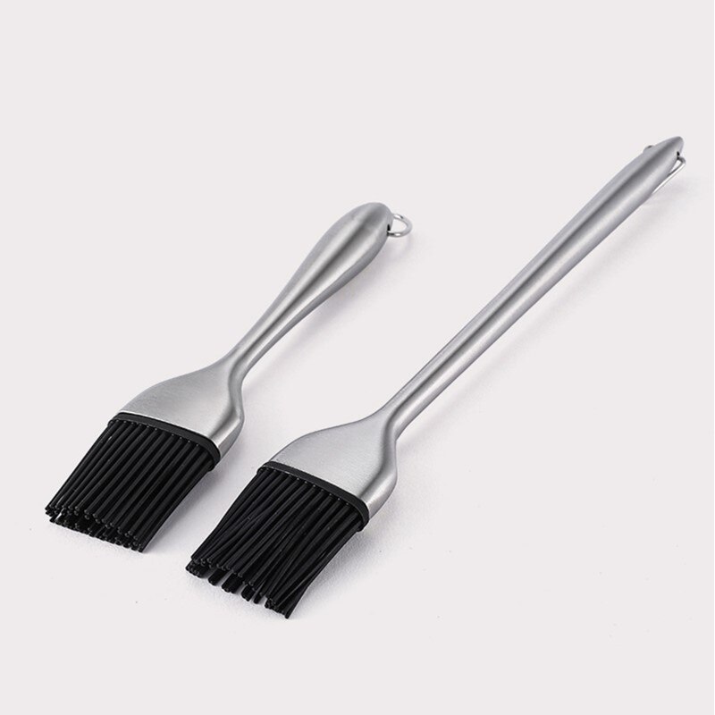 BBQ Tongs Basting Brush Set Silicone Oil Brush Kit... – Vicedeal