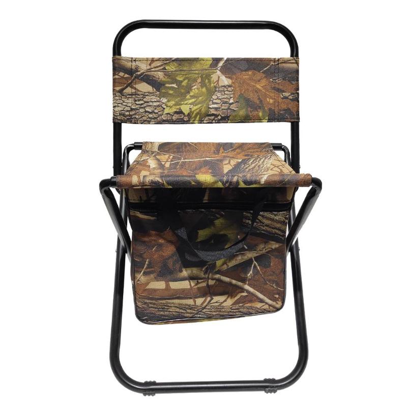 Outdoor Folding Chair Fishing Chair Seat Stool wit... – Vicedeal