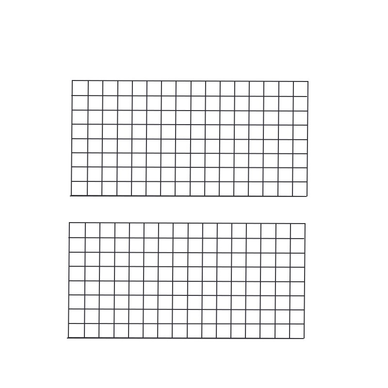 2 Pack Raster Muur Panelen Metalen Draad Foto Rack... – Vicedeal