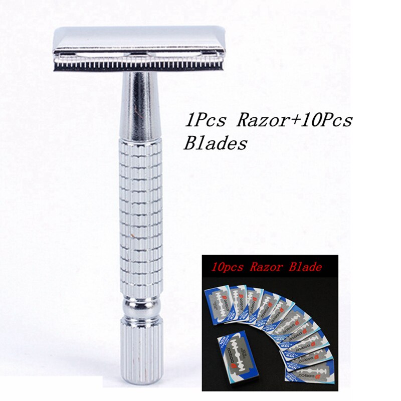 Safety Double Edgec Shaving Stainless Steel Razor ... – Grandado