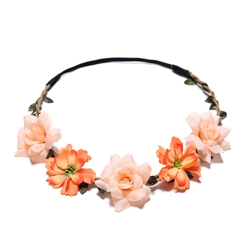 Years Floral Crown Flower Headband For Beatuiful G... – Grandado