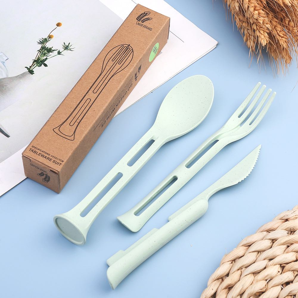 3pcs/set 3 in 1 Travel Portable Cutlery Set Japan ... – Grandado