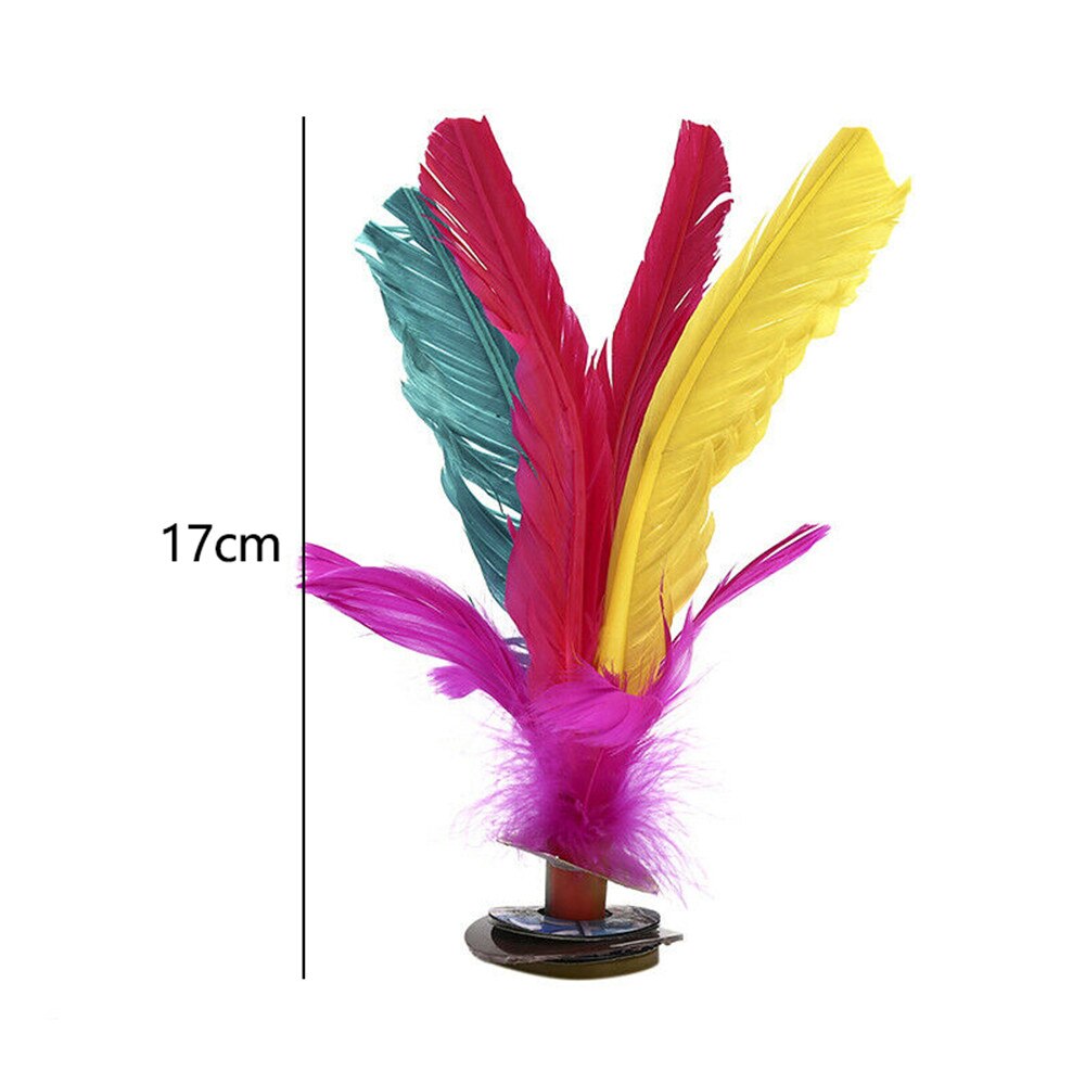 10pcs Kick Shuttlecock Chinese Jianzi Colorful Fea... – Grandado