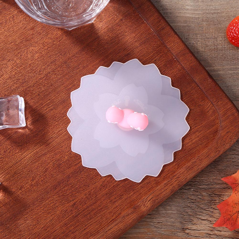 Siliconen Cup Cover Transparante Cherry Hittebeste... – Grandado