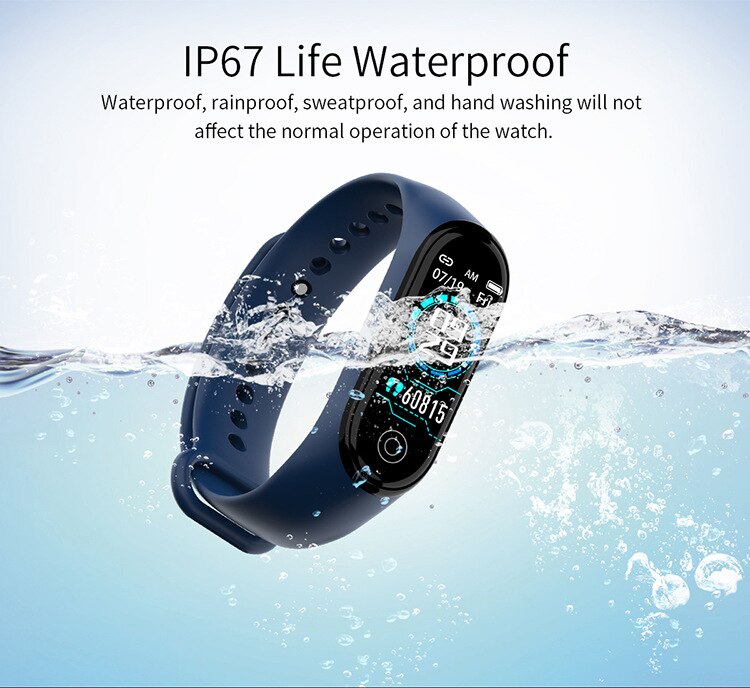 M4 plus Smart band Fitness Tracker Uhr Sport armba... – Vicedeal