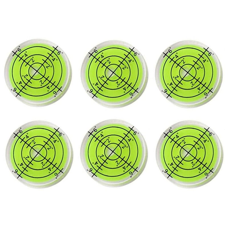 GTBL 20Pcs Circular Bubble Level Bullseye Degree M... – Vicedeal