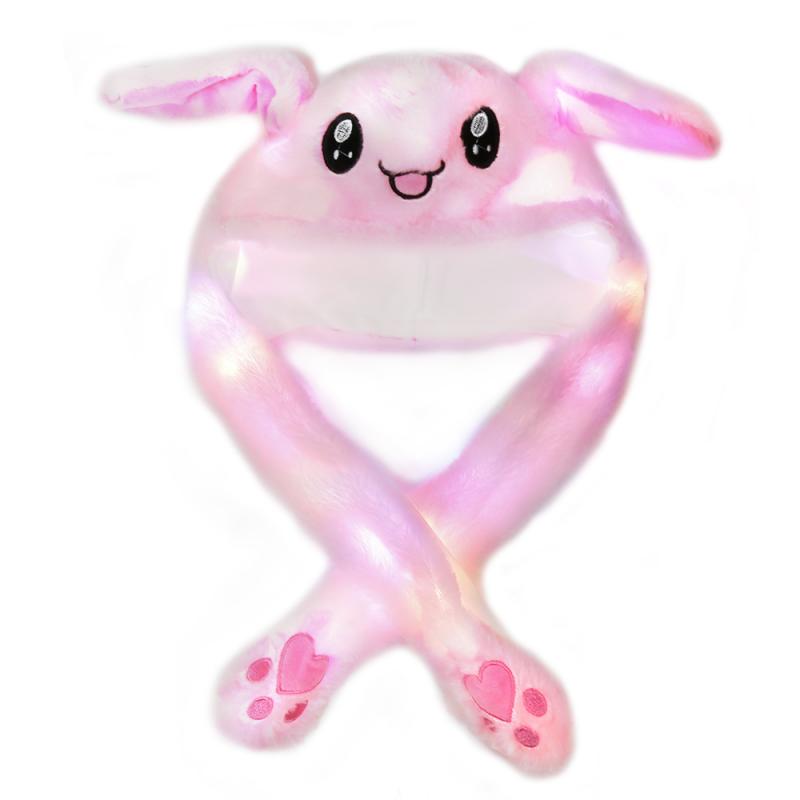 Women's Cute Hat Plush Can Moving Bunny Ears H... – Grandado