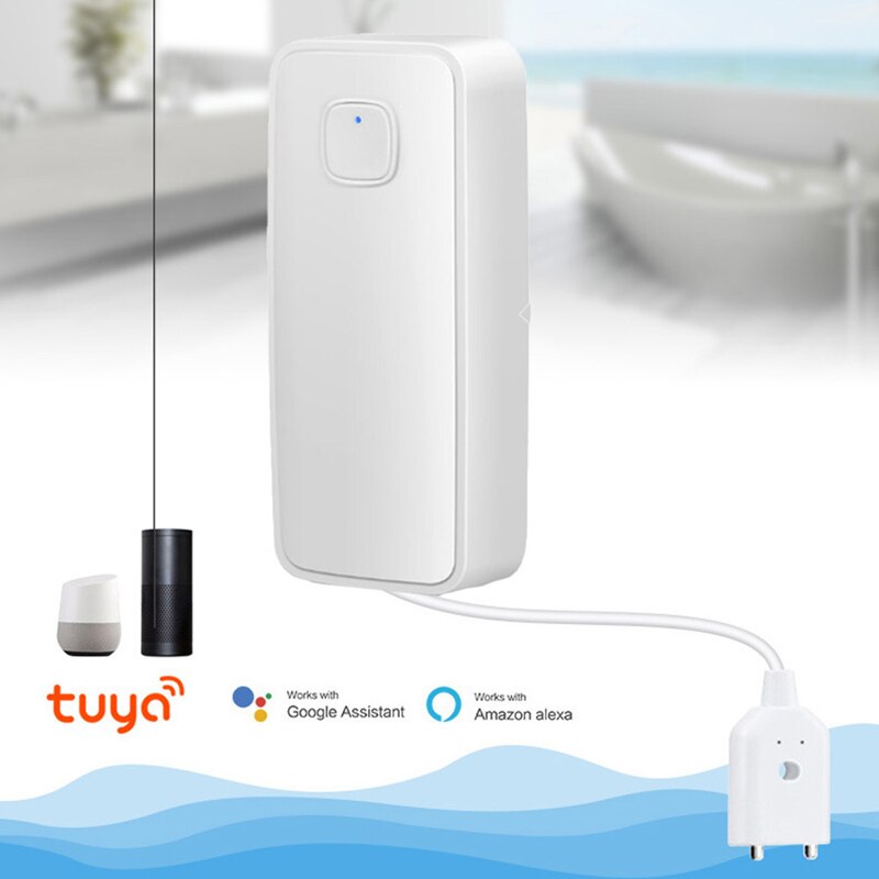 Tuya Water Leakage Alarm Home Alarm WIFI Water Lea... – Vicedeal