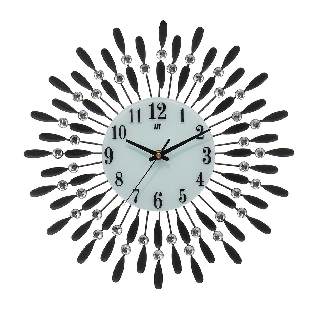 38cm Aluminum Iron Wall Clock Hanging Silent Quart... – Vicedeal