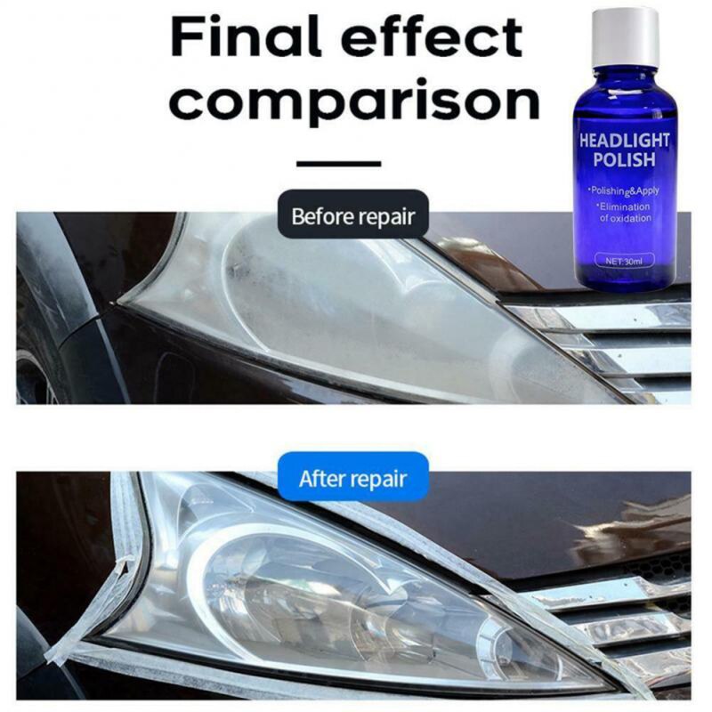 30/10ML Car Headlight Polishing Repair Agent Liqui... – Vicedeal