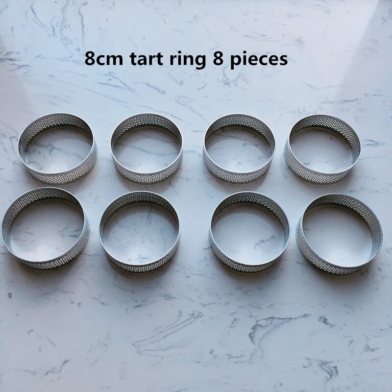 7cm 8cm Fruit Pie Circle Round stainless perforate... – Grandado