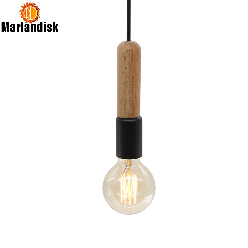 Simple Modern Wooden Pendant Light Handmade Pendan... – Grandado