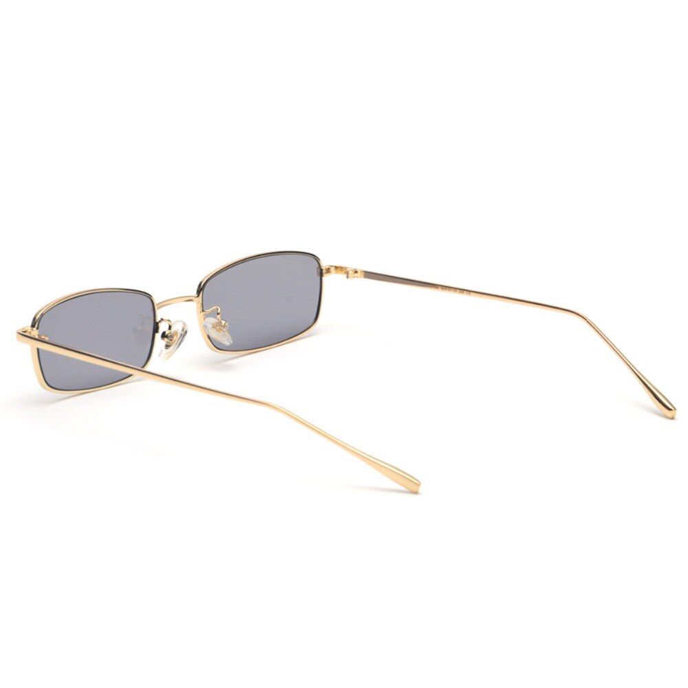 Small Square Ultraviolet Proof Sunglasses Metal Fr... – Grandado