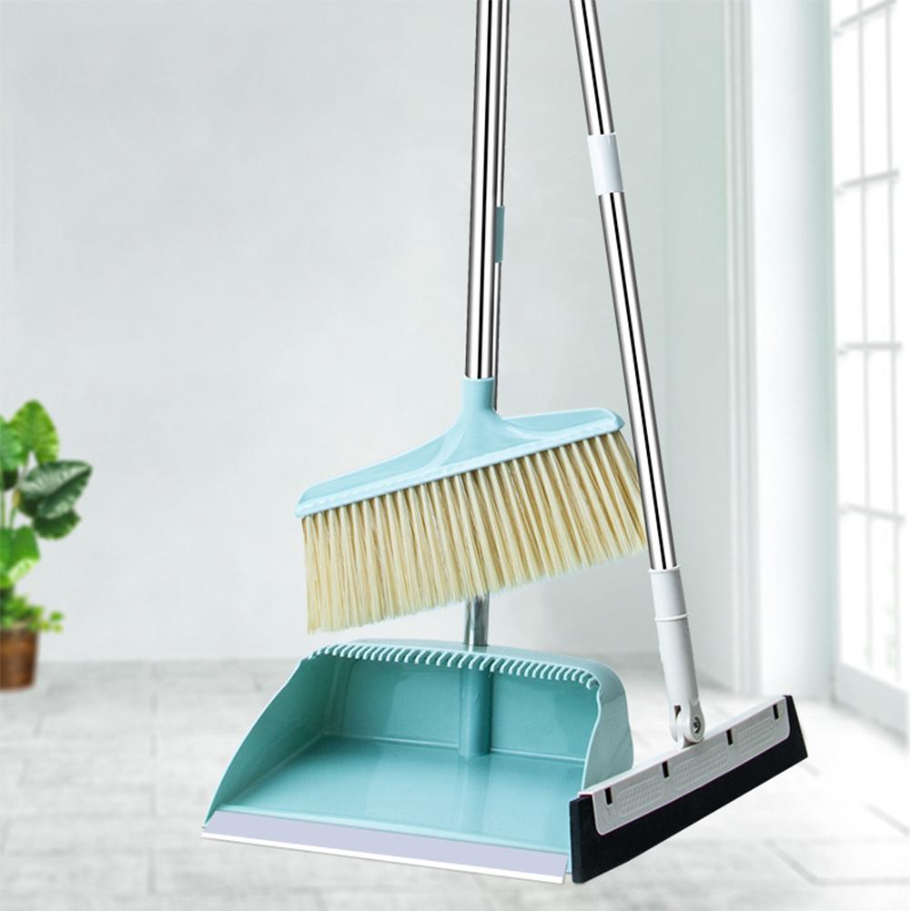 Broom and Dustpan Set Folding Sapce Saving for Hom... – Vicedeal