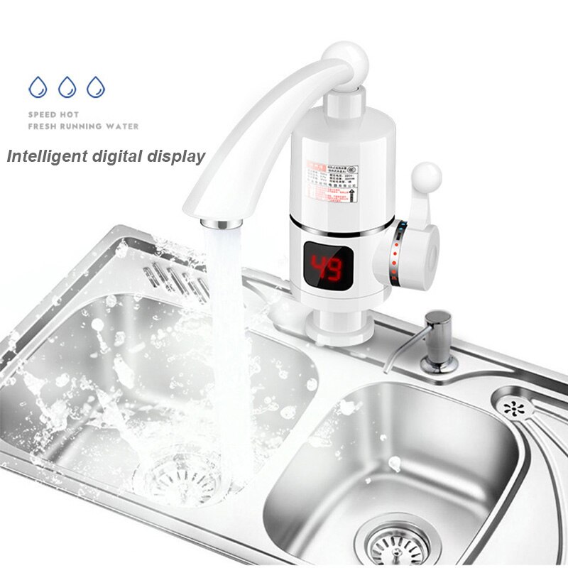 220V 3000w Water Heater Tap Kitchen Faucet Instant... – Vicedeal