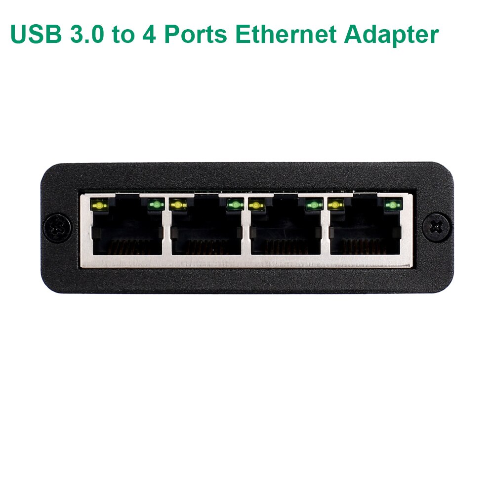 USB3.0 to 4 Ports ethernet controller adapter 10/1... – Grandado