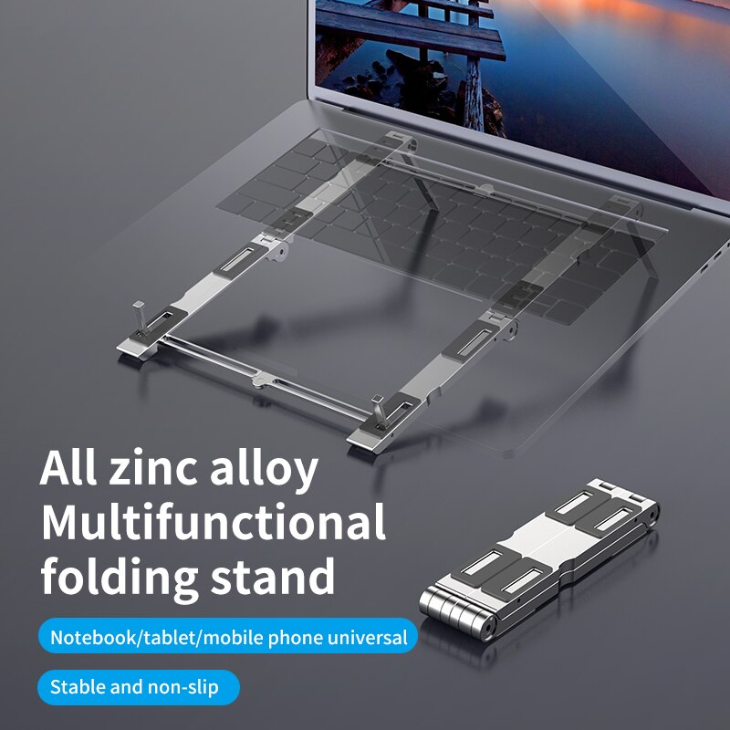 SeenDa Alloy Laptop Stand Adjustable Notebook Stan... – Grandado