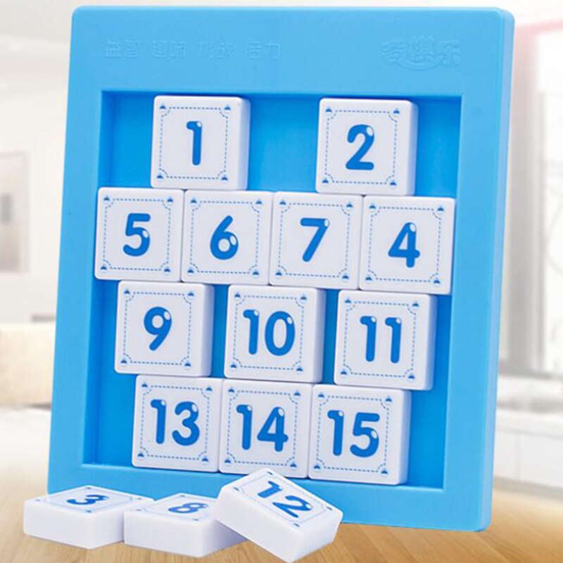 Numbers Sliding Puzzle Tangram Counting Toys Educa... – Vicedeal