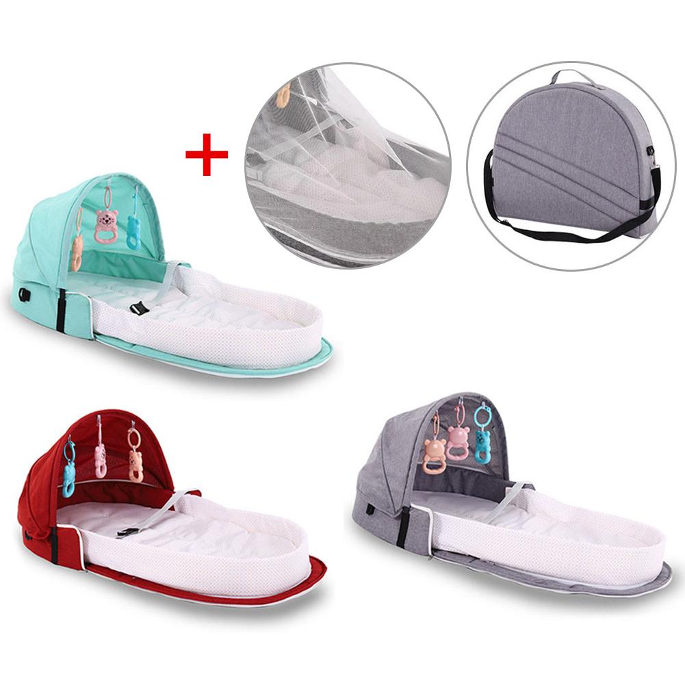 Portable Bionic Baby Crib Baby Safe Isolation Bed ... – Grandado