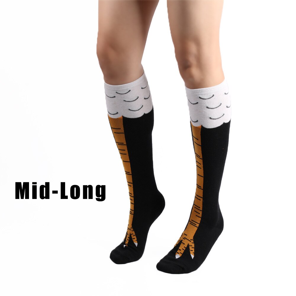 Funny Cartoon Cosplay Chicken Leg Socks Thin Women... – Vicedeal