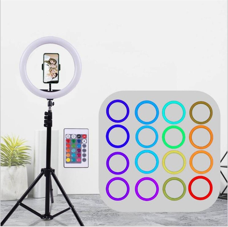 RGB live light fill light colorful net red ring li... – Grandado