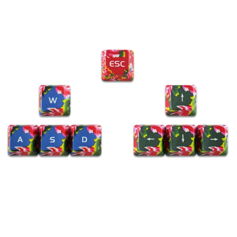 Oem Wasd Richting Keycaps Pbt Dye Sub Voor Mechani... – Grandado