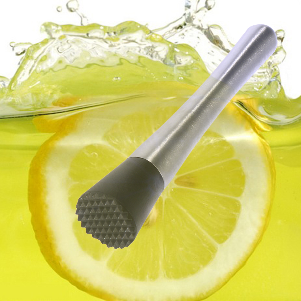 Stainless Steel Cocktail Shaker Mixer Muddler Wine... – Grandado