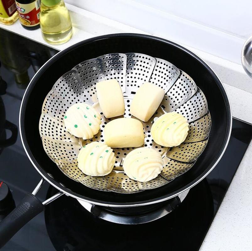 Stainless Steel Steamer Rack Folding Steamer Rack ... – Grandado