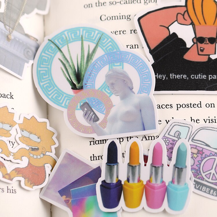 27PCS Steam wave series Stickers Crafts And Scrapb... – Grandado