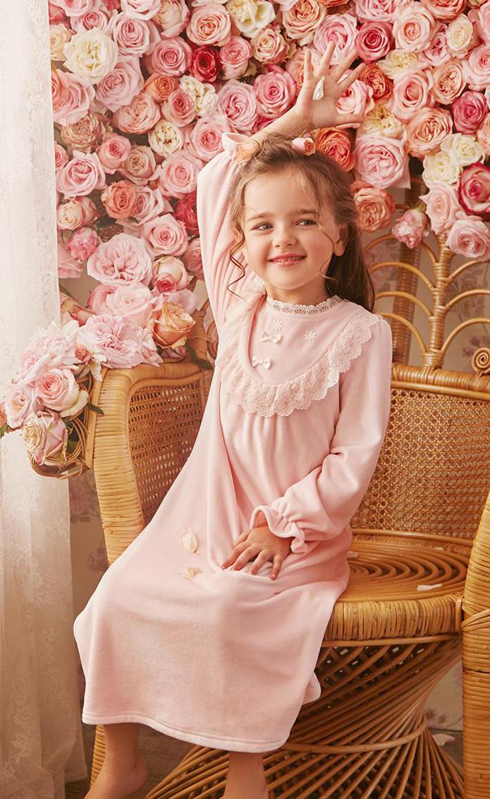 Flannel Nightdress For Baby Girls 100% Cotton Long... – Grandado