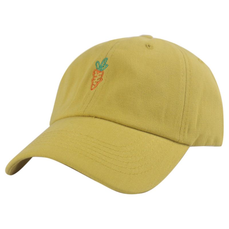 Unisex Cute Carrot Embroidered Cotton Baseball Cap... – Vicedeal