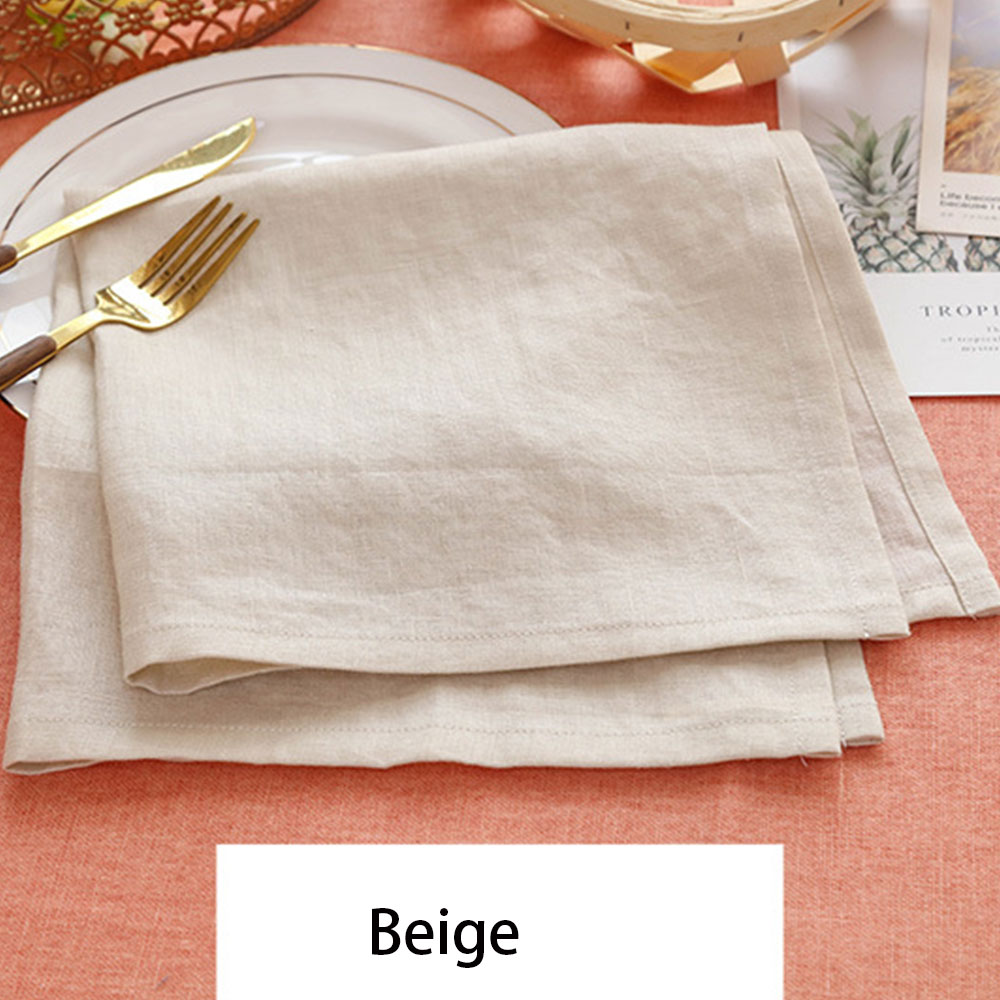 Linen Cloth Napkin Modern Hand Kerchief For Diner ... – Grandado