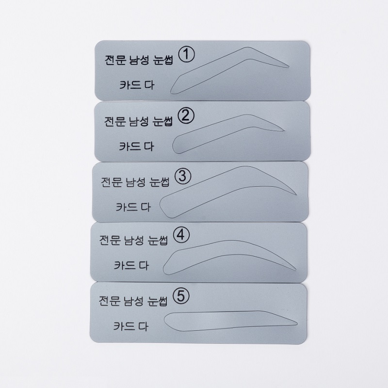 5 Pcs/Set Men Boys DIY Eyebrow Template Shaper Ste... – Grandado