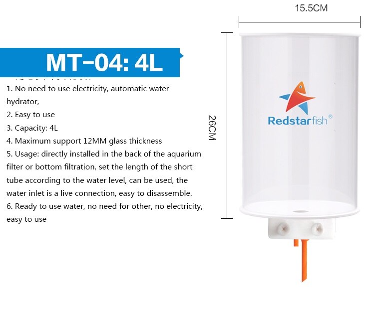 Red Starfish Automatic Water Filler Aquarium Autom... – Vicedeal