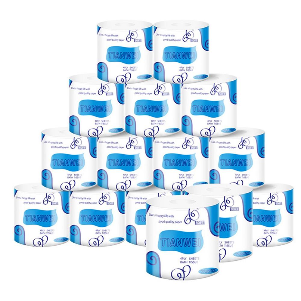 8 rouleaux papier hygiénique bambou pâte rouleau p... – Grandado