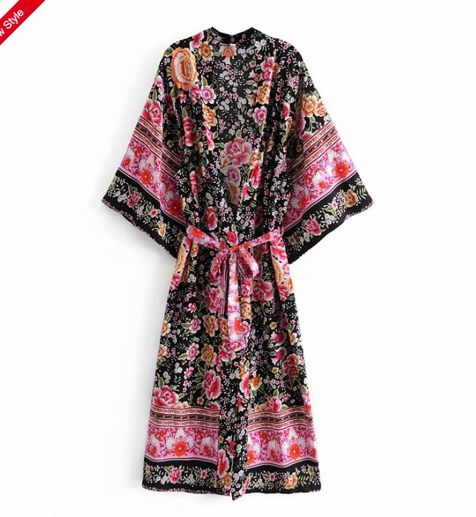 Inspiratie Boho Chic Rayon Cover Losse Lange Maxi ... – Grandado