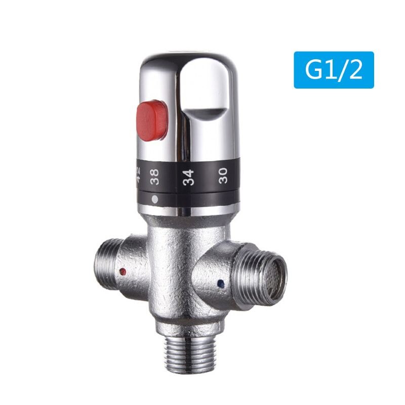Brass Thermostatic Valve Mixer Water Temperature C... – Grandado