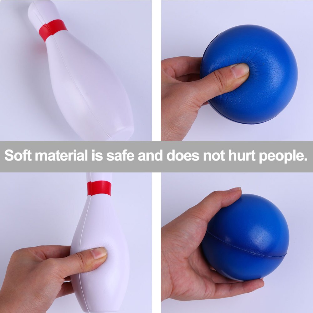 1 Set Bowling Ball Portable Practical Useful Toy f... – Vicedeal